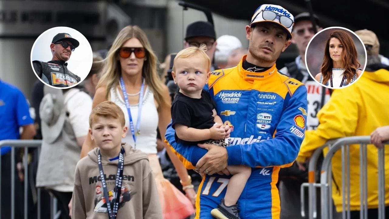 Kyle Larson family enjoys a ski getaway with Clint Bowyer and Danica ...