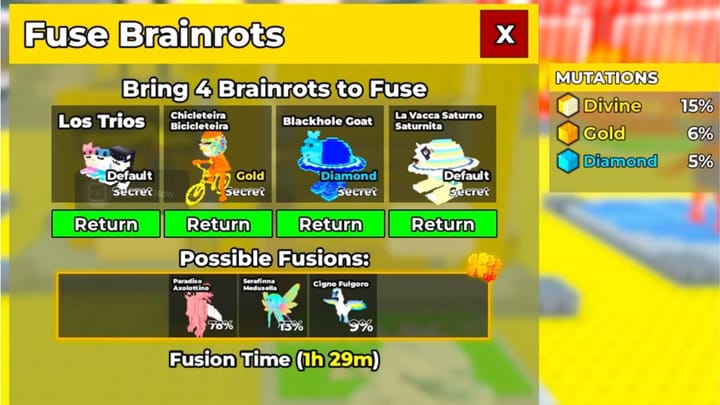 How to get Cigno Fulgoro in Steal a Brainrot
