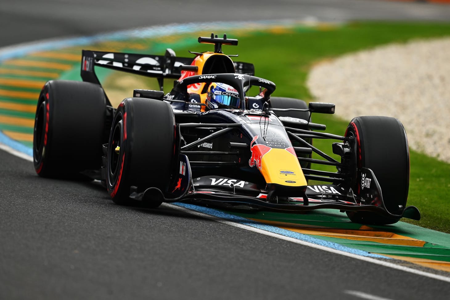 Max Verstappen reacts as the Red Bull driver crashes out of the F1 ...