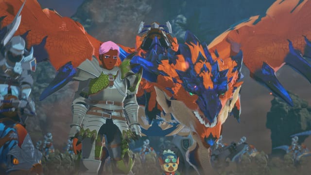 Can you remove Rathalos from your party in Monster Hunter Stories 3?