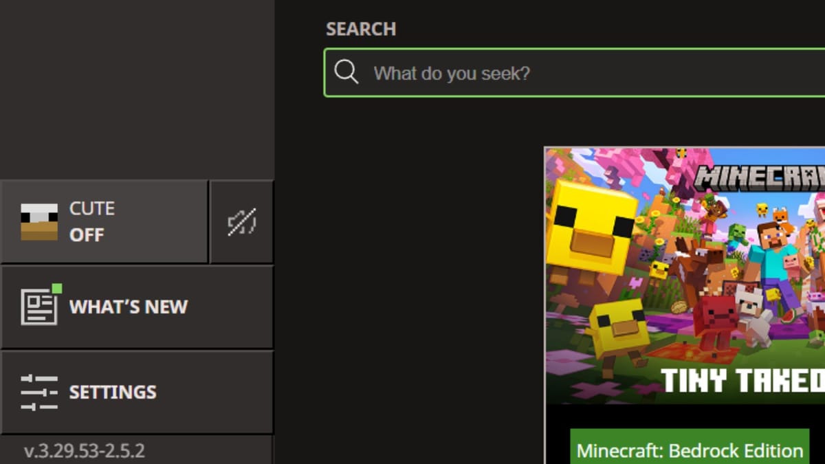 Minecraft Launcher adds cute mob easter egg for Tiny Takeover drop ...