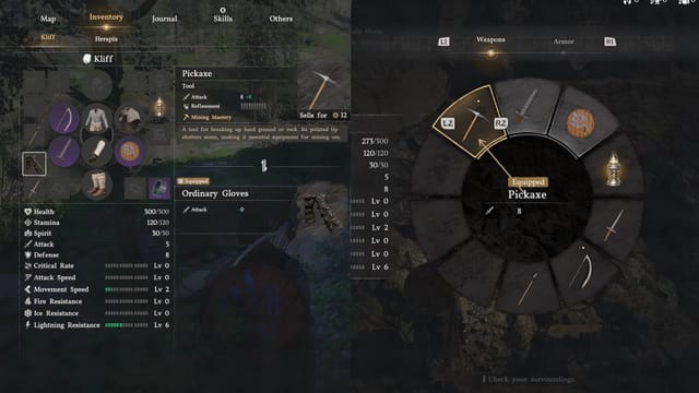 How to mine ore in Crimson Desert (pickaxe location)