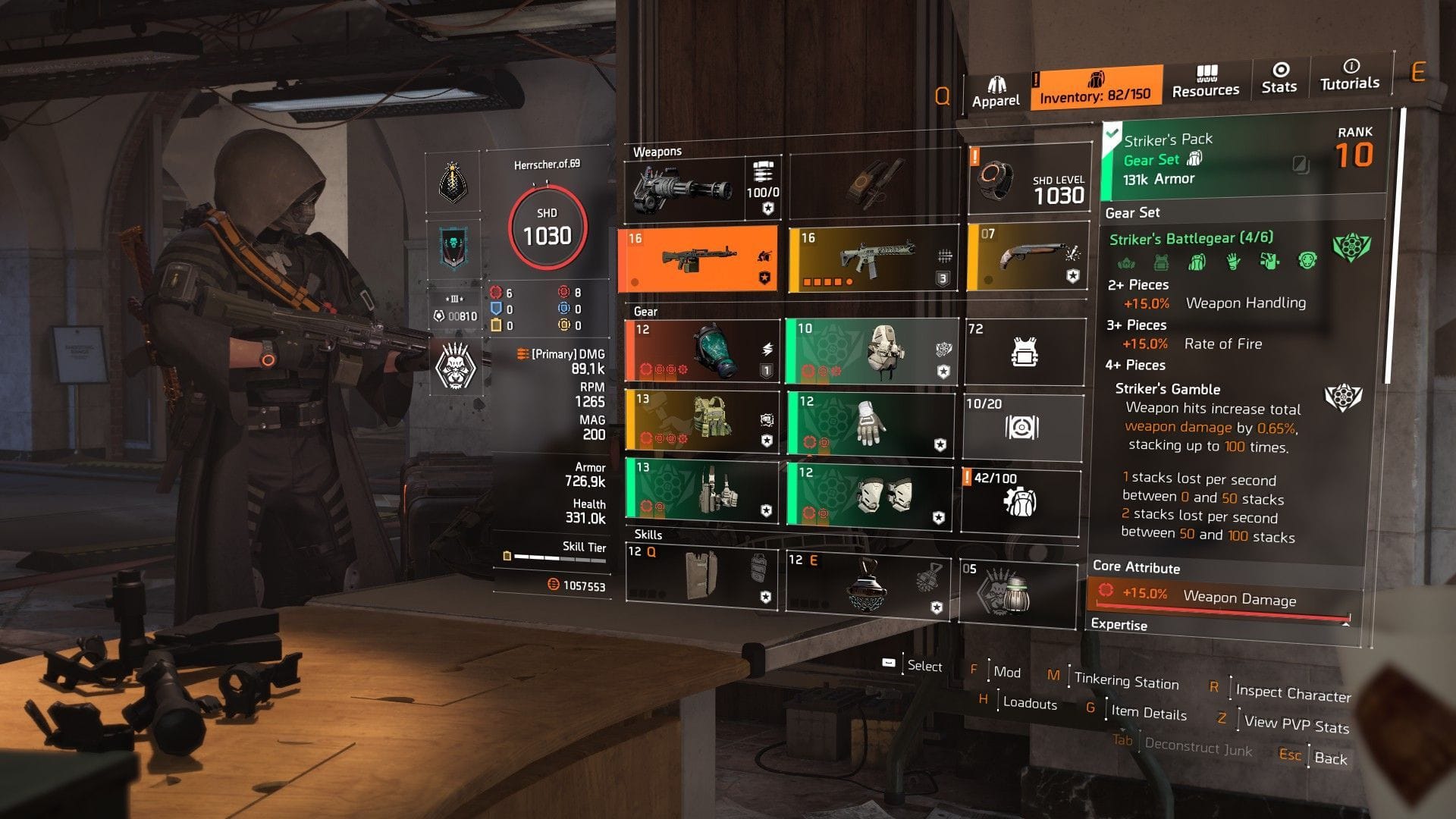 Three best builds for the Big Alejandro LMG in The Division 2