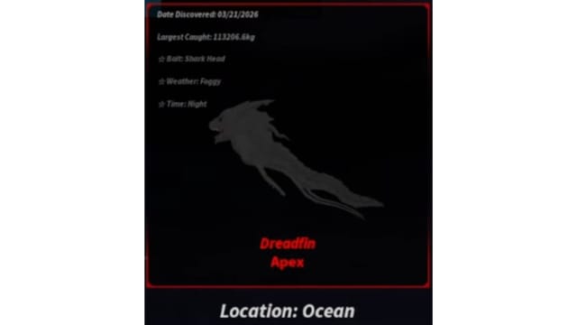 Fisch Dreadfin guide