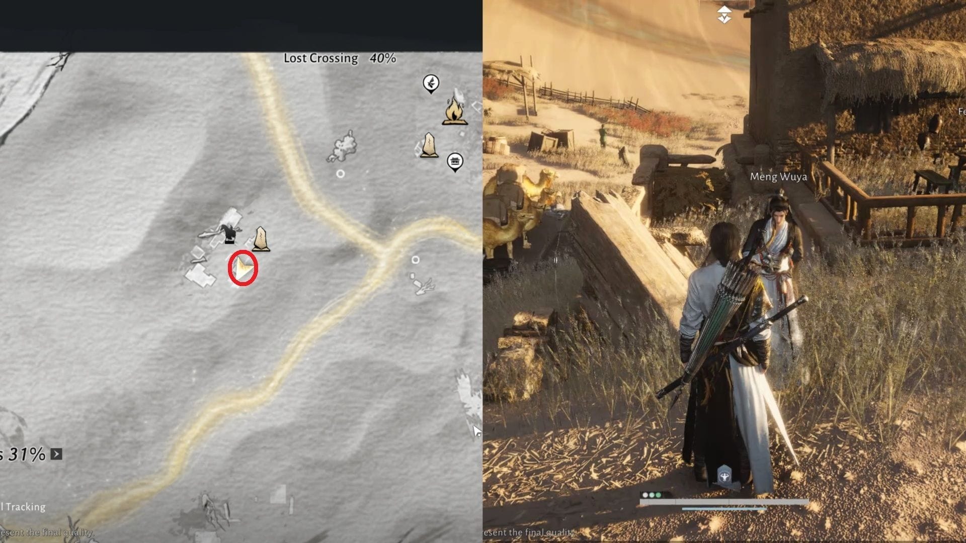 How to complete Embodying Verses quest in Where Winds Meet Hexi update