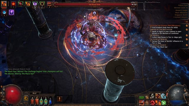 How to best utilize the new Void Shockwave Support in Path of Exile