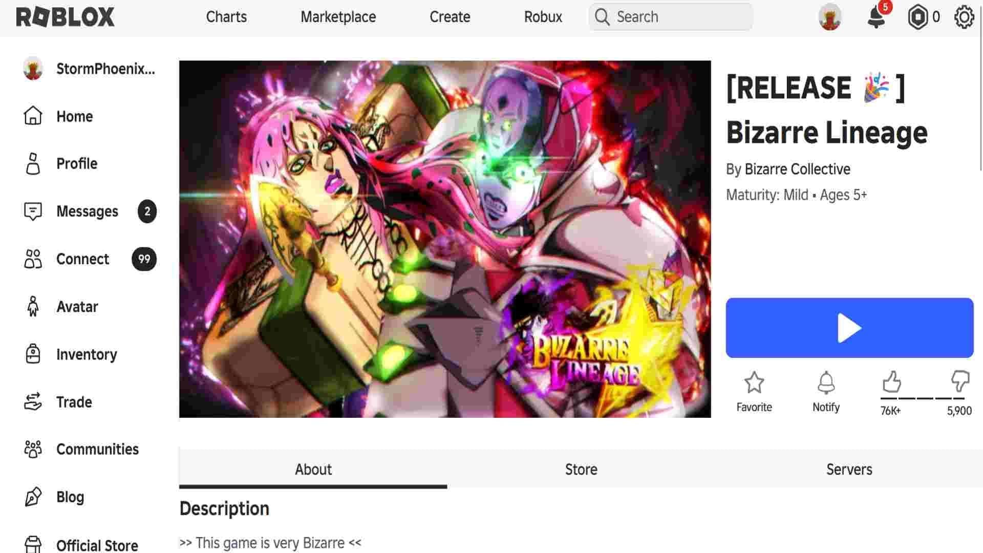 All official Bizarre Lineage Discord, Trello, and community links