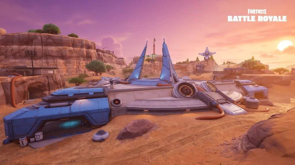 Every map change in Fortnite Chapter 7 Season 2: New Sanctuary, Frigid ...