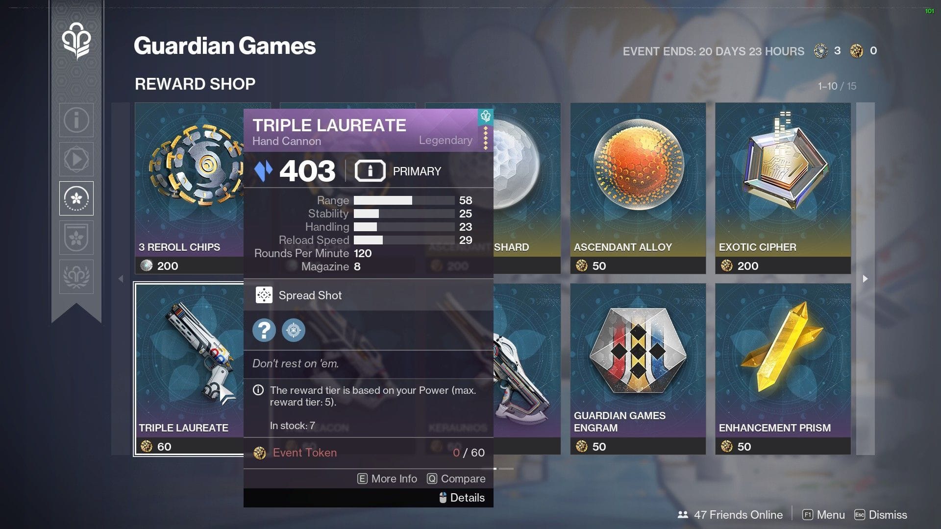Triple Laureate god roll guide for Destiny 2 PvE and PvP