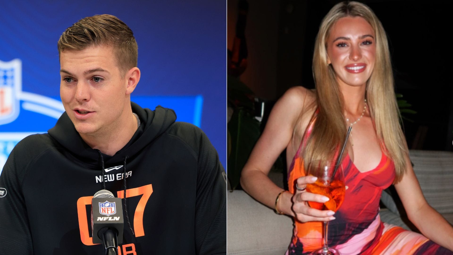 Will Howard's gf Skyler Skoglund leaves Steelers QB starstruck with ...