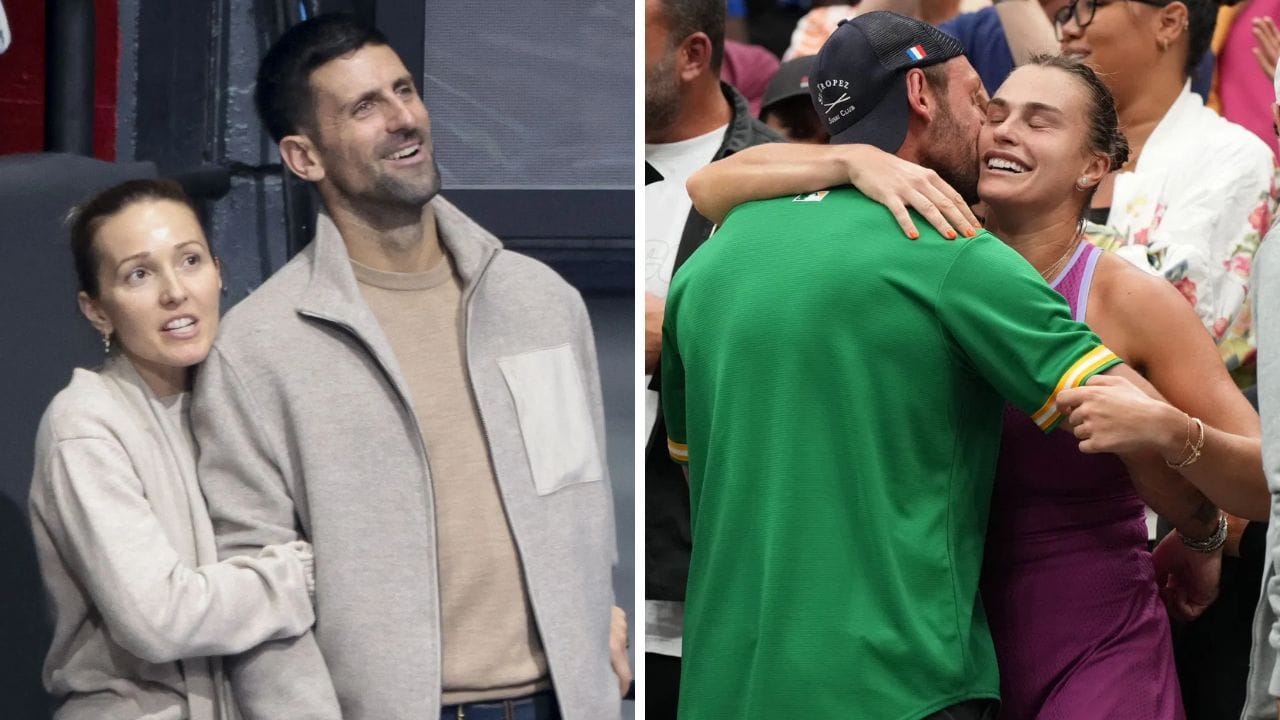 Novak Djokovic & wife Jelena first to congratulate newly-engaged Aryna ...