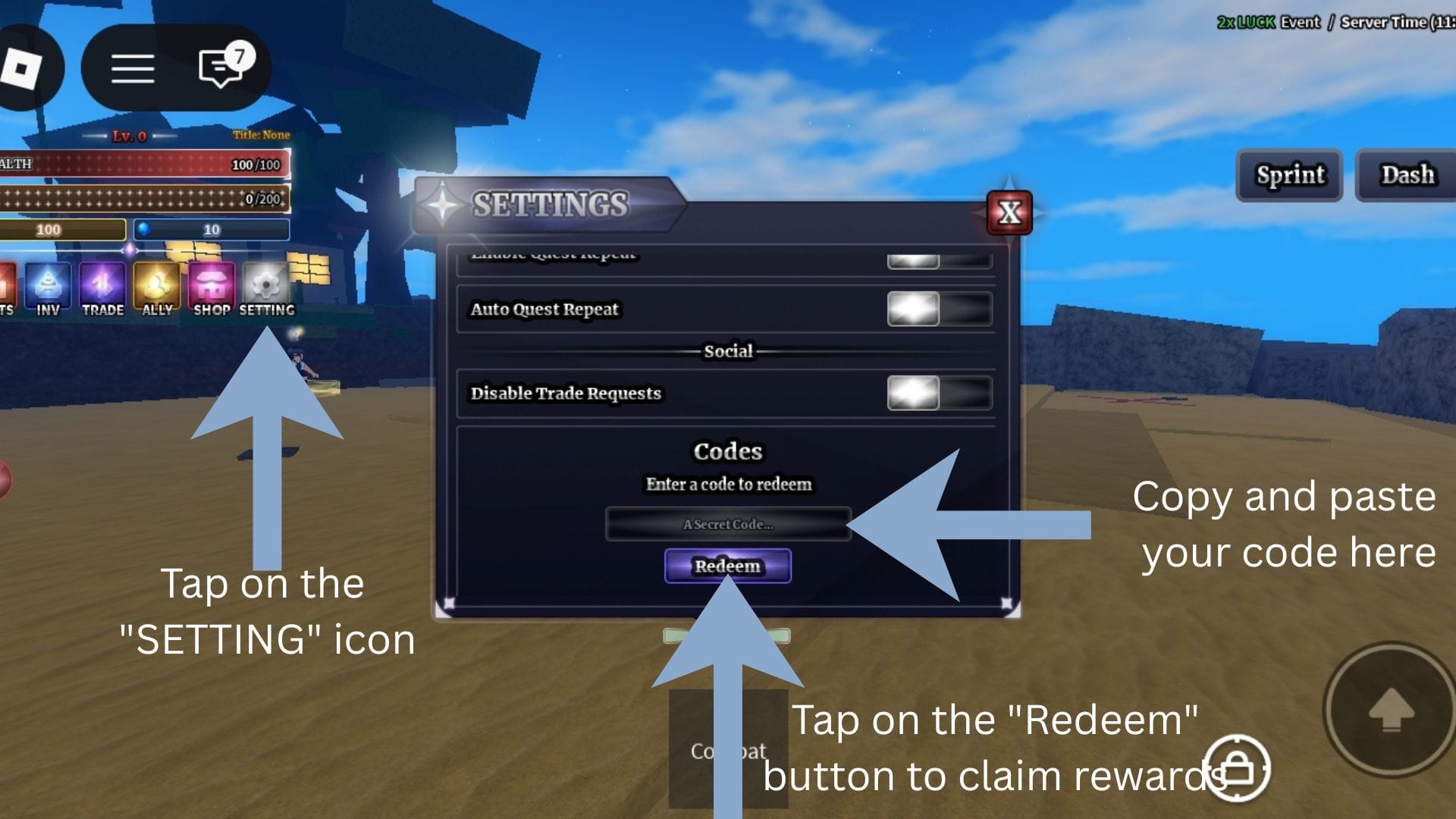 Sailor Piece codes (May 2026)