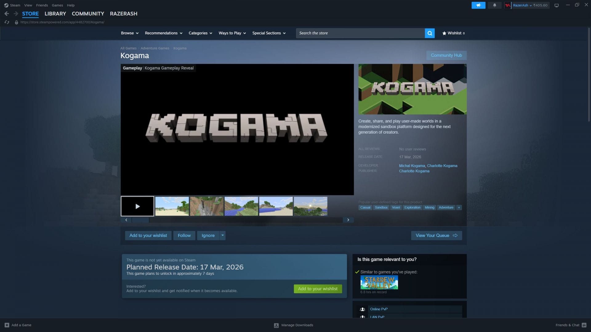What is Kogama? Unofficial Minecraft Legacy Edition clone appears on ...