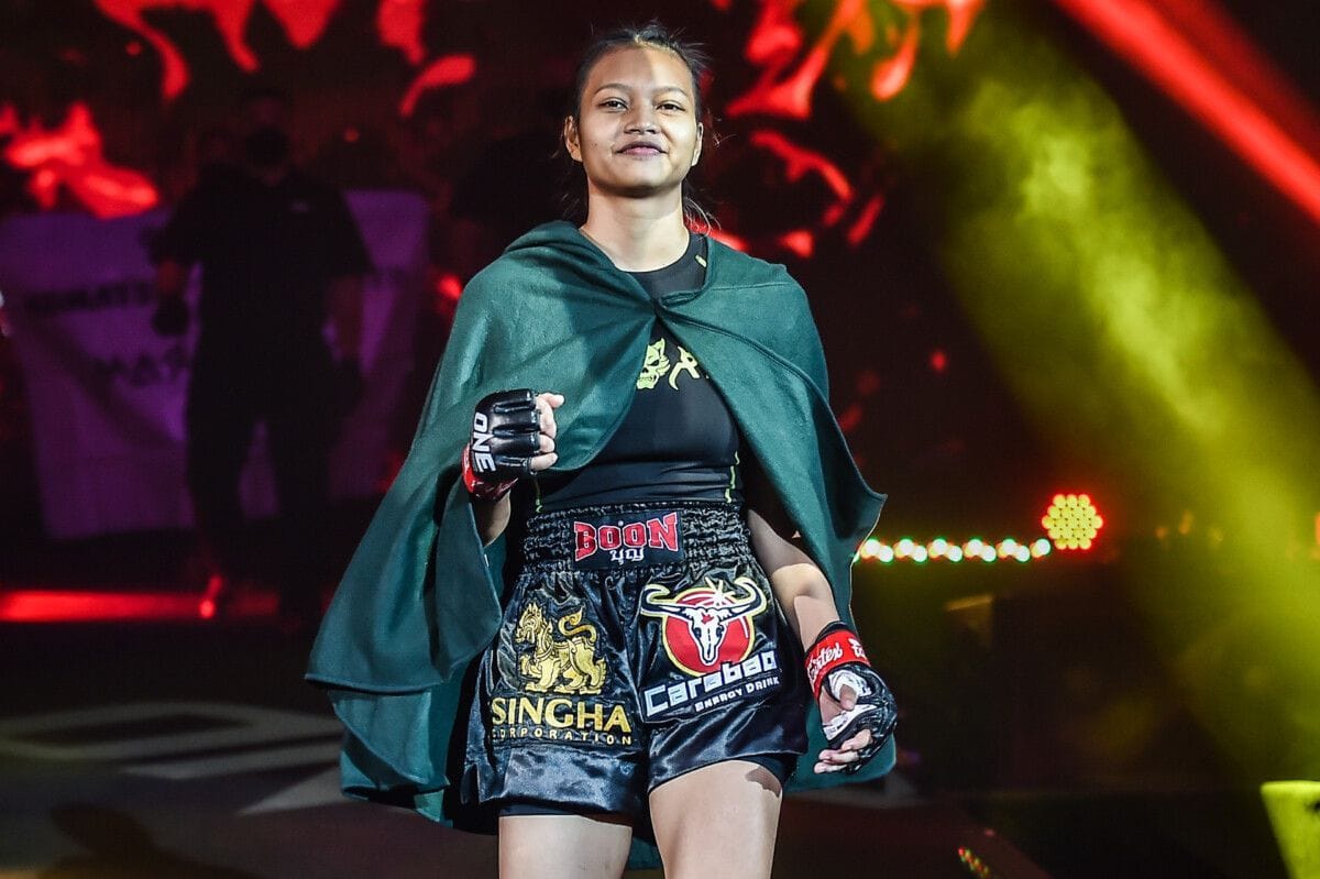 Supergirl promises a dangerous approach against Yu Yau Pui at ONE Fight ...