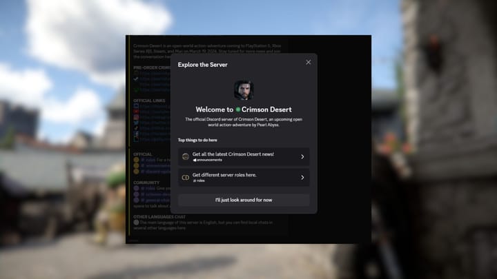 Crimson Desert Discord link, how to join, and more