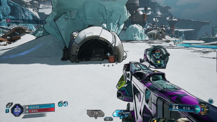 Borderlands 4 Ice Fishing walkthrough (Secret mission with Nightmare ...