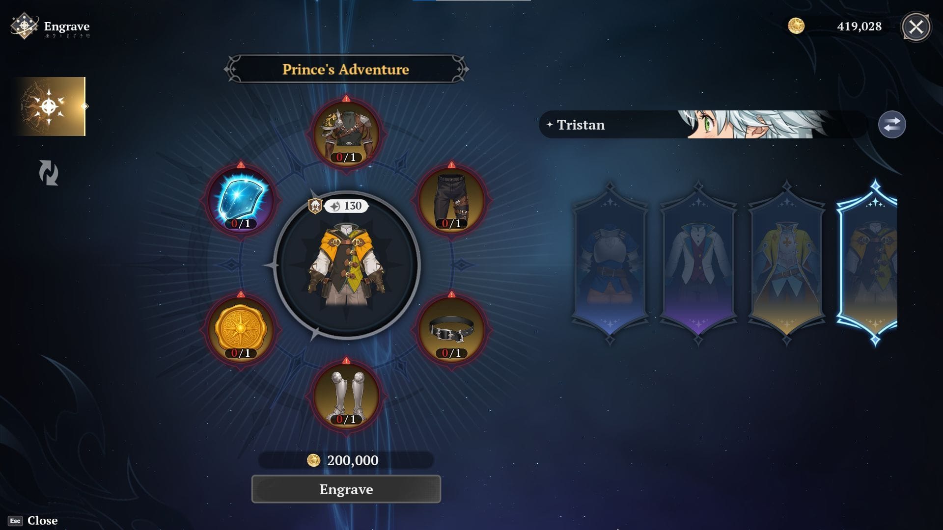 How to get SSR Engraved Equipment in Seven Deadly Sins: Origin
