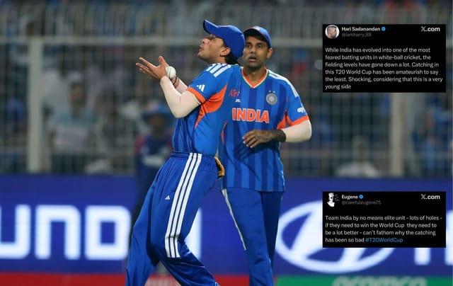 "Cannot win big matches like this" - Fans react to India's sloppy ...