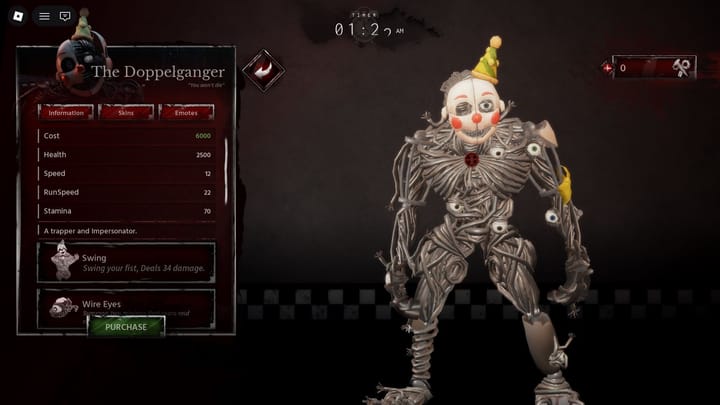Bite By Night The Doppelganger guide: How to unlock, stats, and more