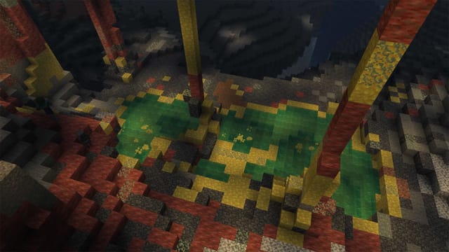 Minecraft Expands Caves With New Sulfur Cave Biome