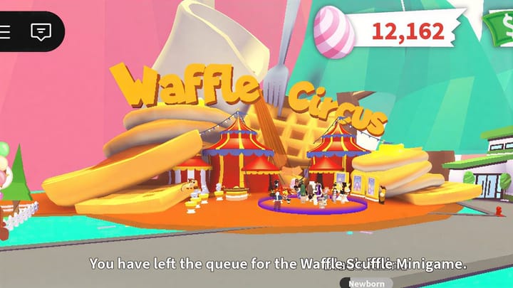 Adopt Me Waffle Scuffle minigame guide