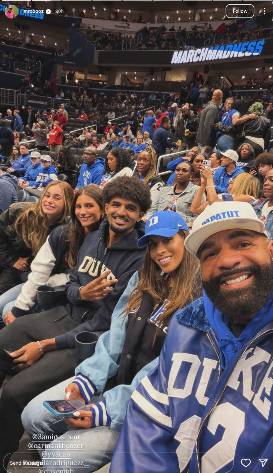 PHOTO: Carlos Boozer beams with pride as sons Cayden & Cameron Boozer ...