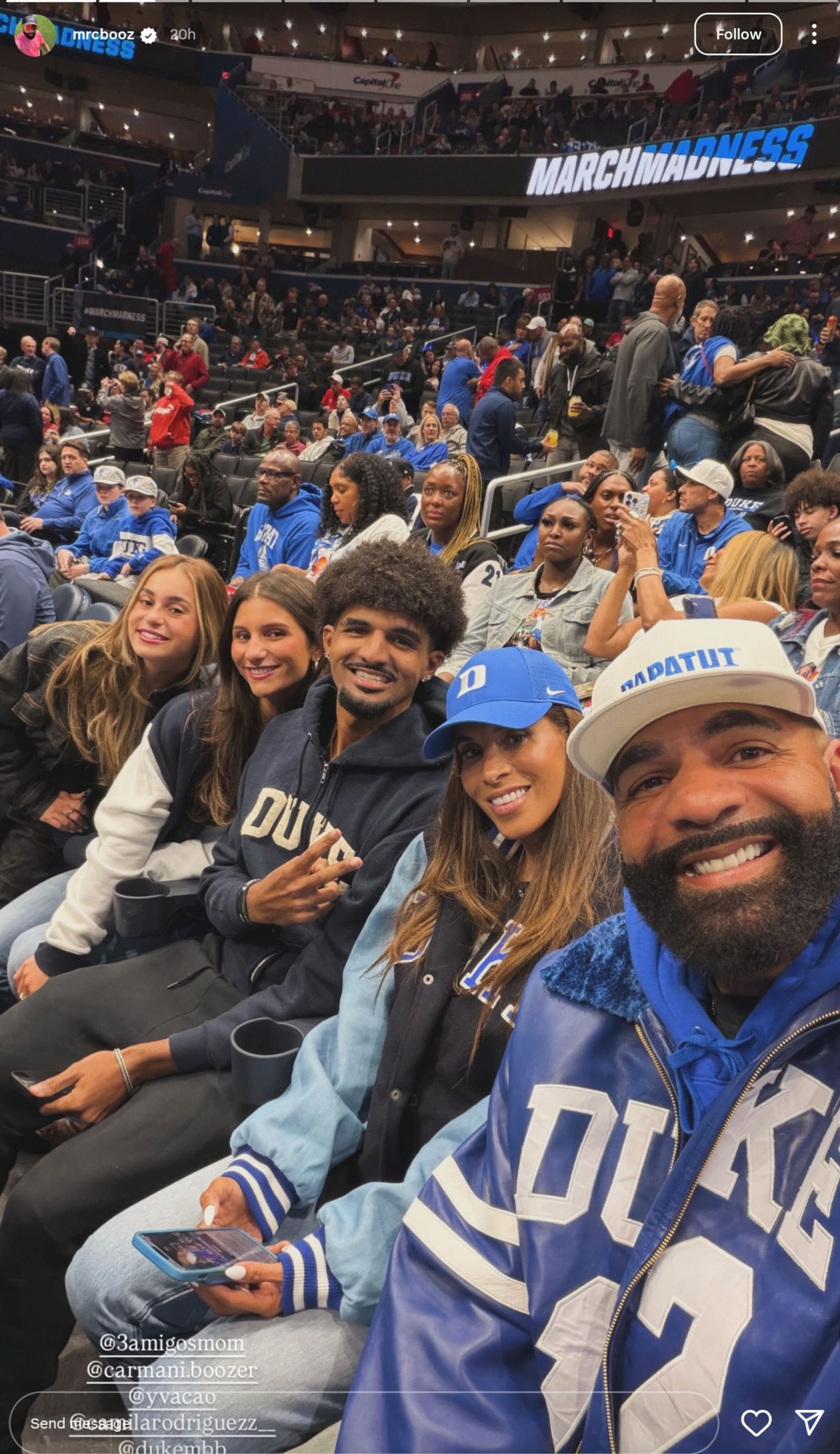 PHOTO: Carlos Boozer beams with pride as sons Cayden & Cameron Boozer ...