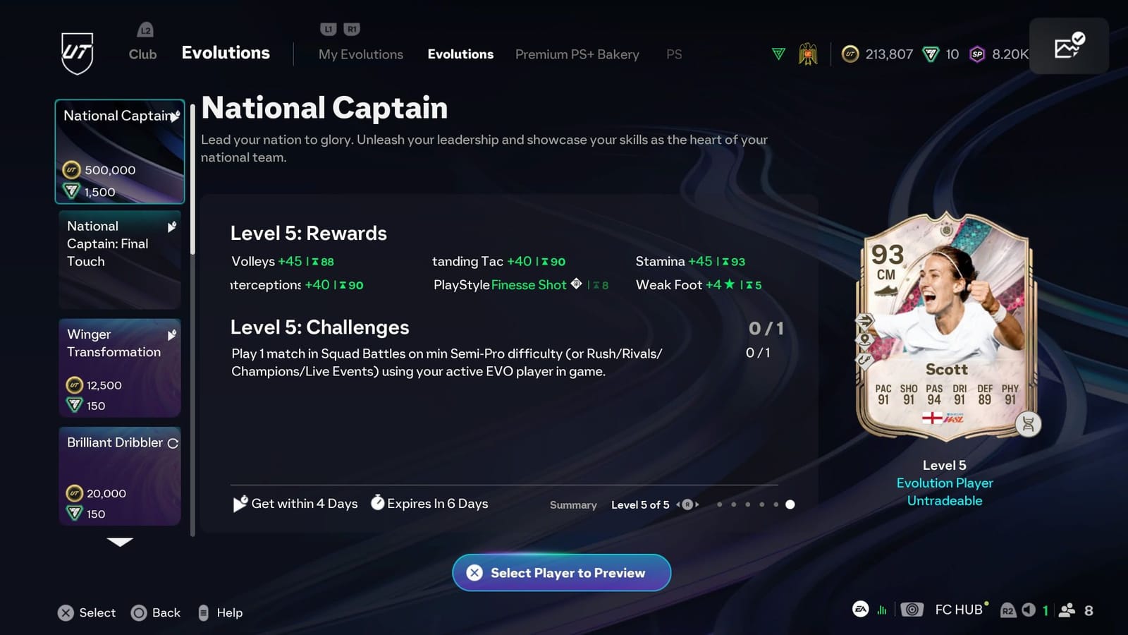 EA FC 26 National Captain Evolution: The first EVO to offer three ...