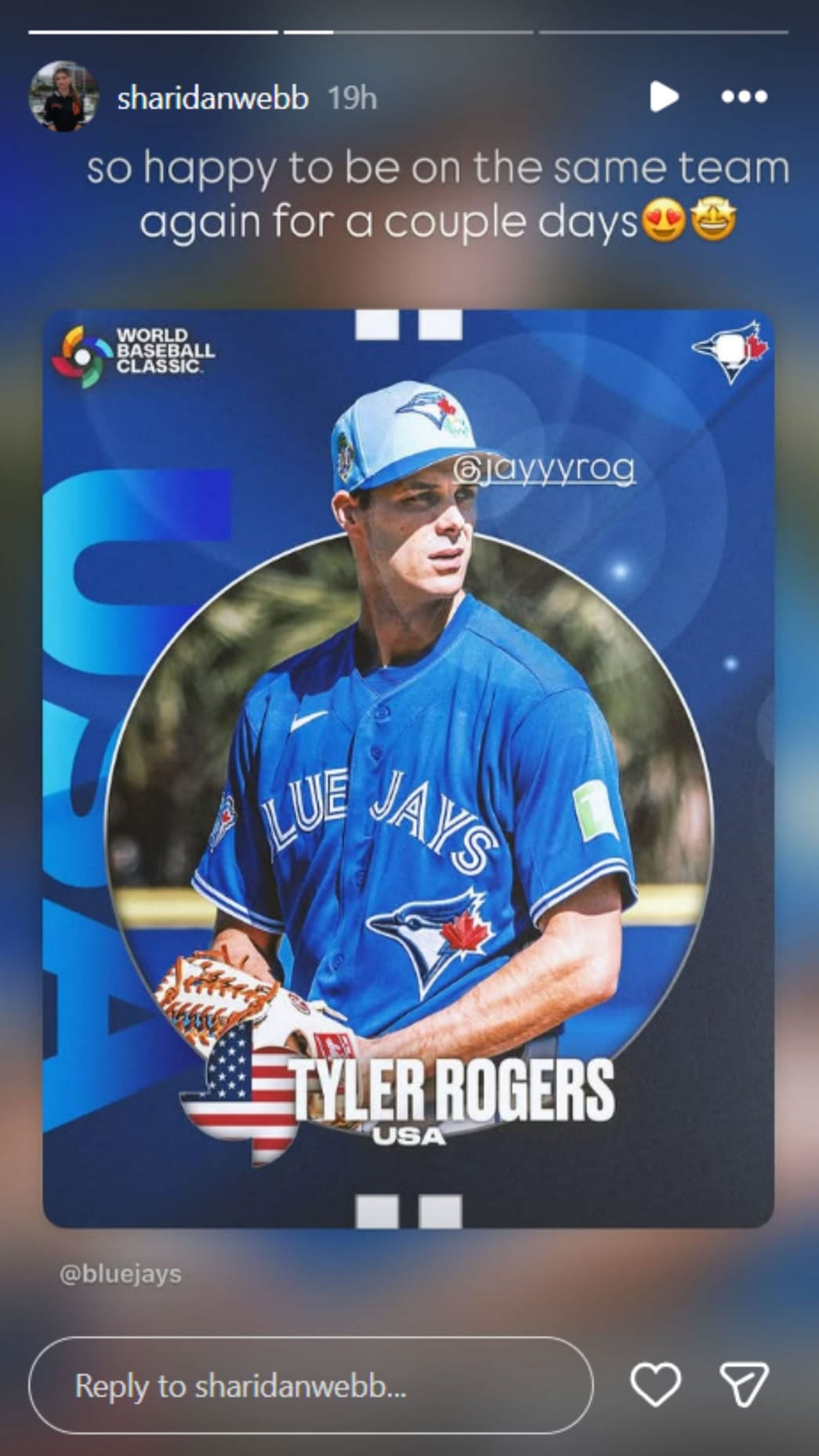 Logan Webb's wife sends message to Tyler Rogers' spouse after his Team ...
