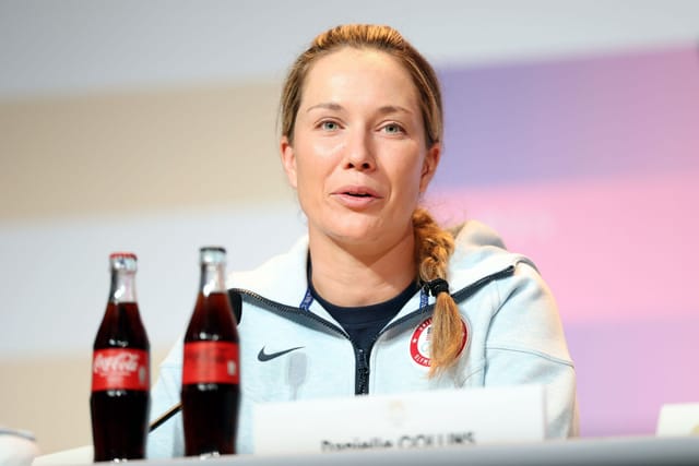 Danielle Collins brutally shuts down pregnancy question after iconic ...