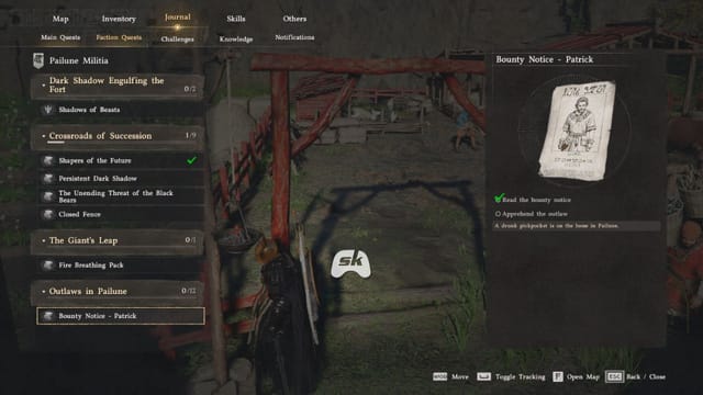 How to complete Patrick Bounty in Crimson Desert