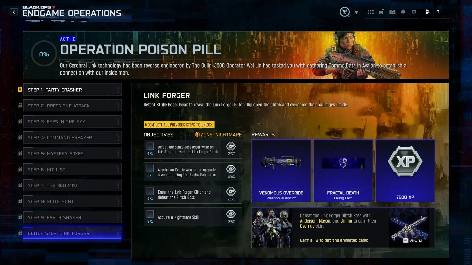 Black Ops 7 Endgame Operation Poison Pill: How it works, rewards, and more