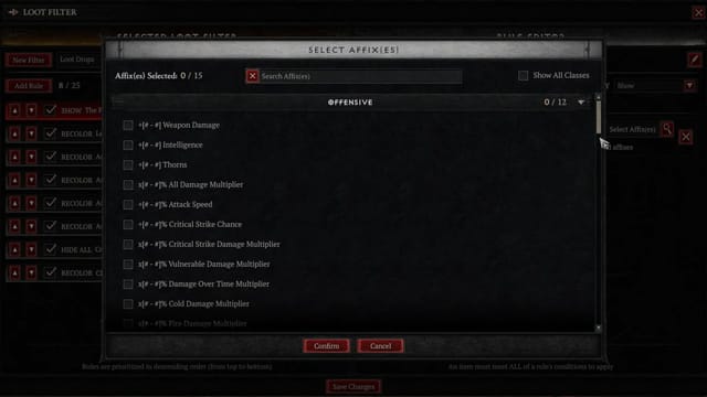 How to set up Loot Filter in Diablo 4