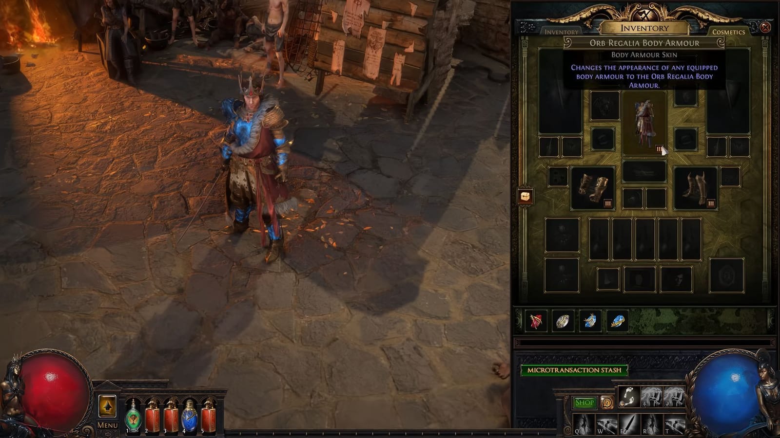 Path of Exile: How to get the free Orb Regalia Armor cosmetic