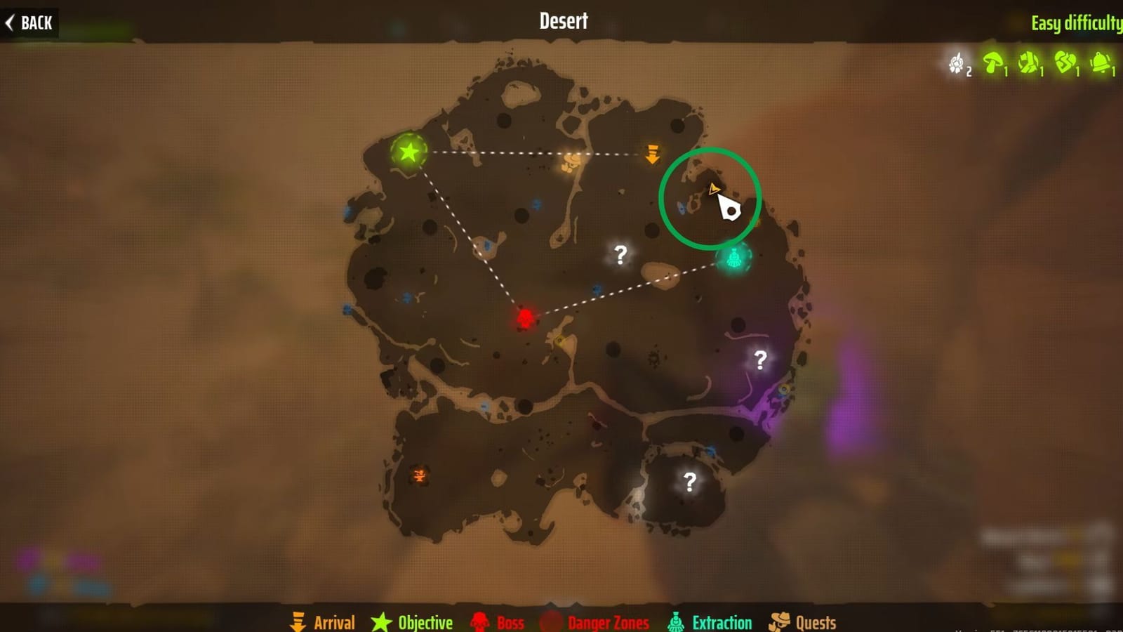 All Cactus locations and pairings in Far Far West