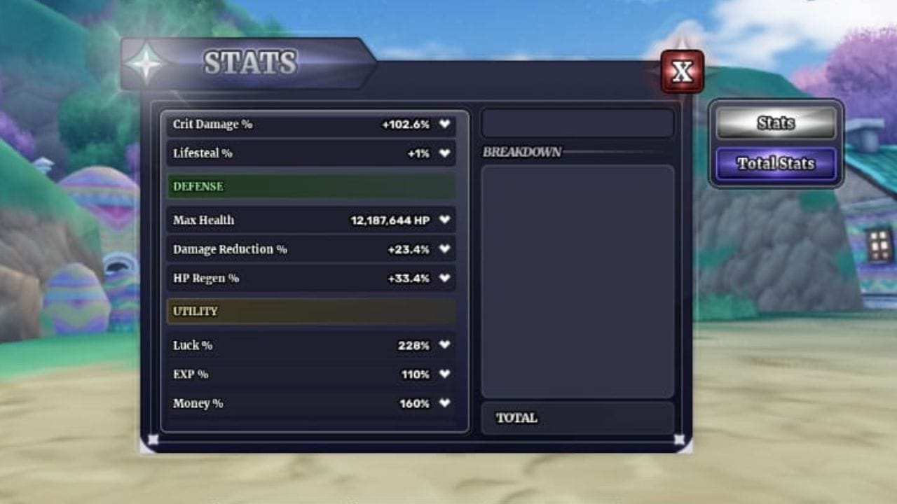 Best Luck build in Sailor Piece