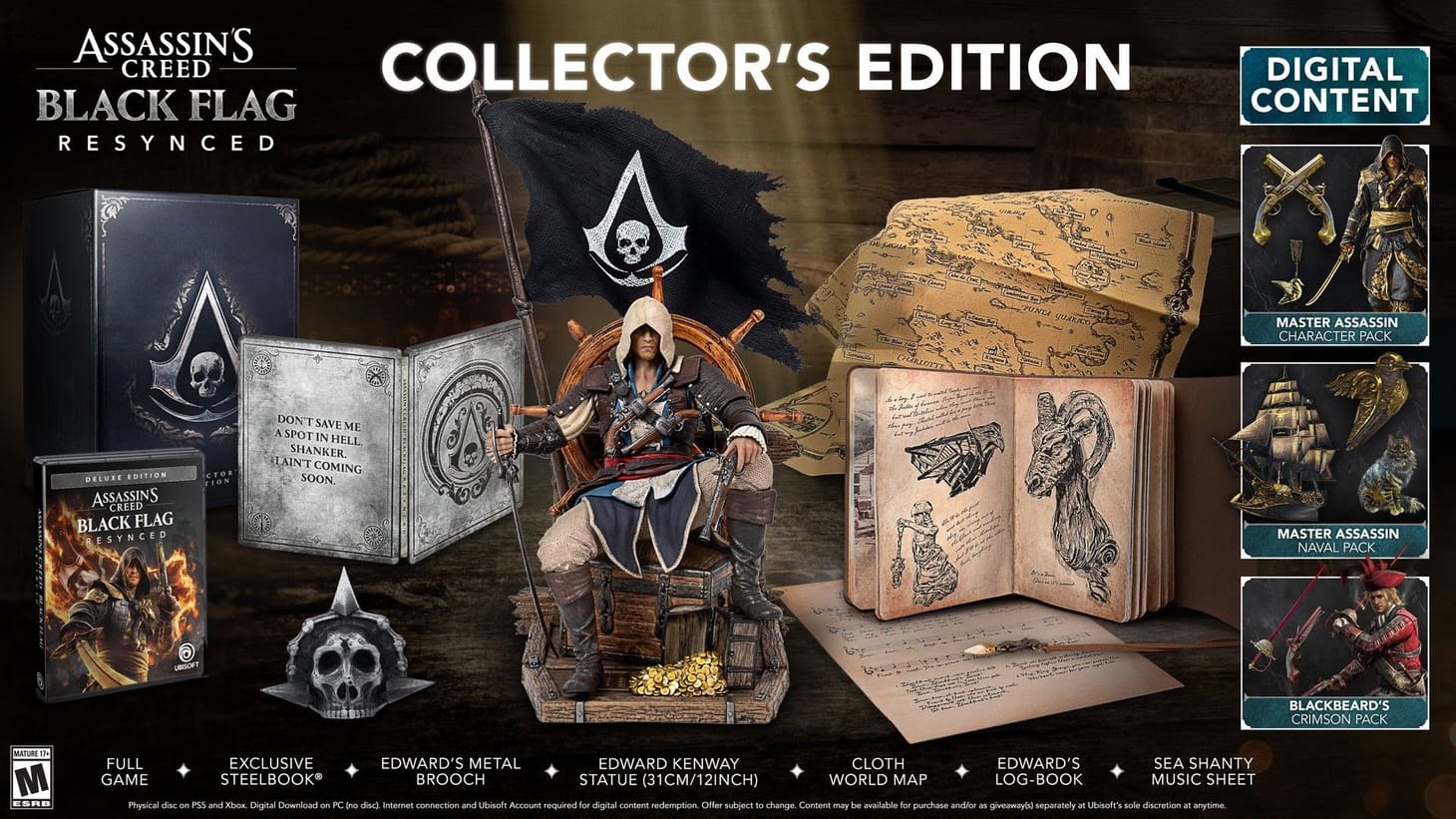 Assassin's Creed Black Flag Resynced pre-order guide: Editions and bonuses