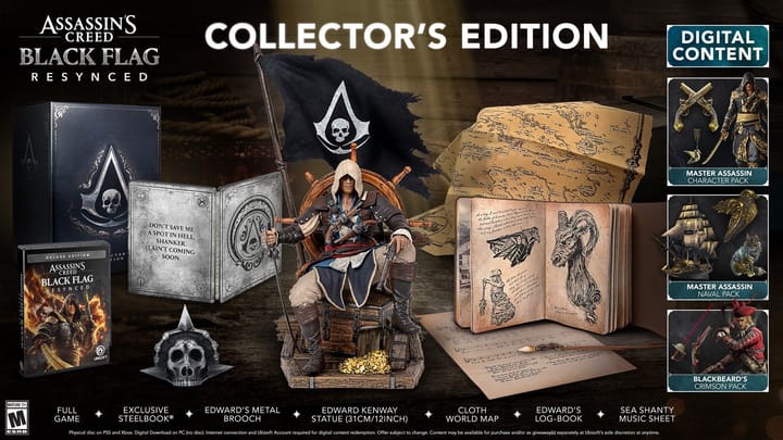 Assassin's Creed Black Flag Resynced pre-order guide: Editions and bonuses