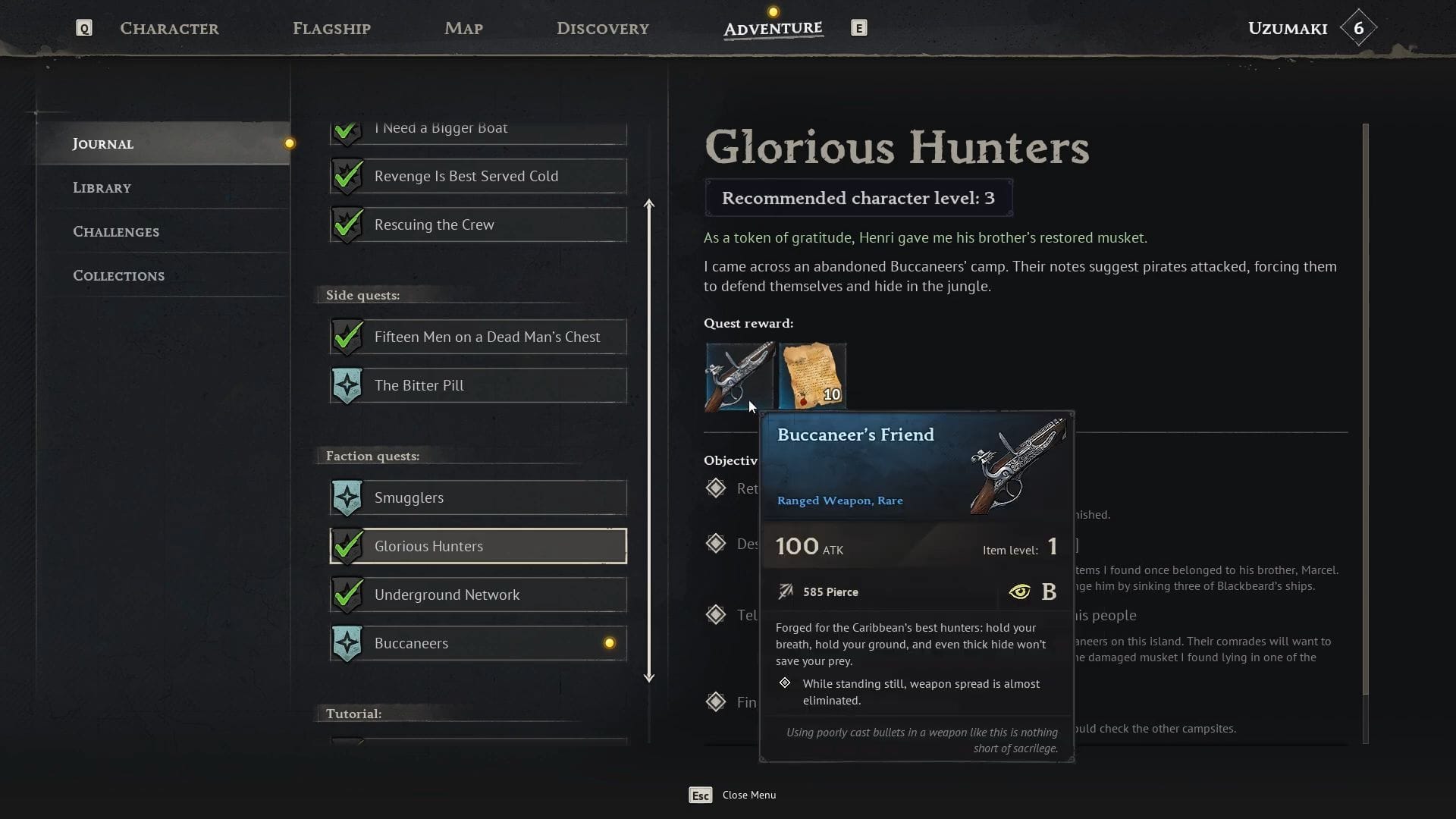 5 best ranged weapons in Windrose