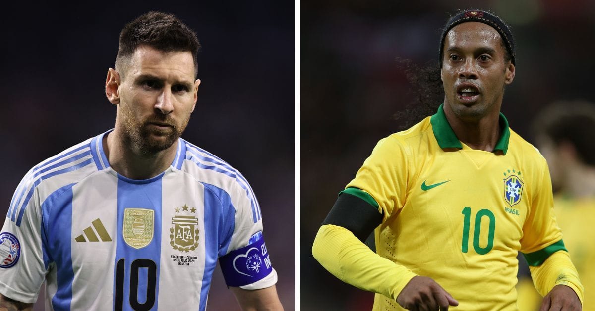 Barcelona icon Ronaldinho makes prediction about Lionel Messi at 2026 ...