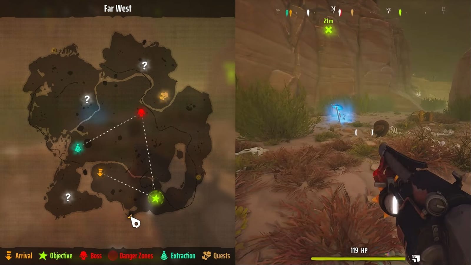 Far Far West All Grave Locations: All Grave locations in Far Far West