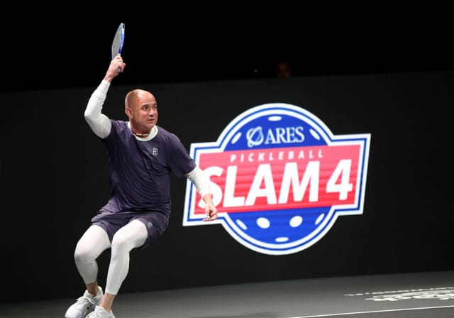 Andre Agassi gets flirty with wife Steffi Graf after her rare public ...