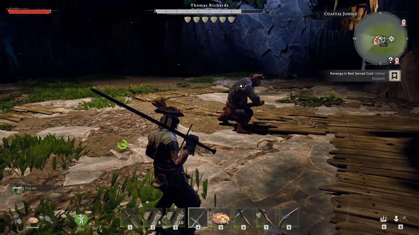 Windrose Thomas Richards boss fight guide