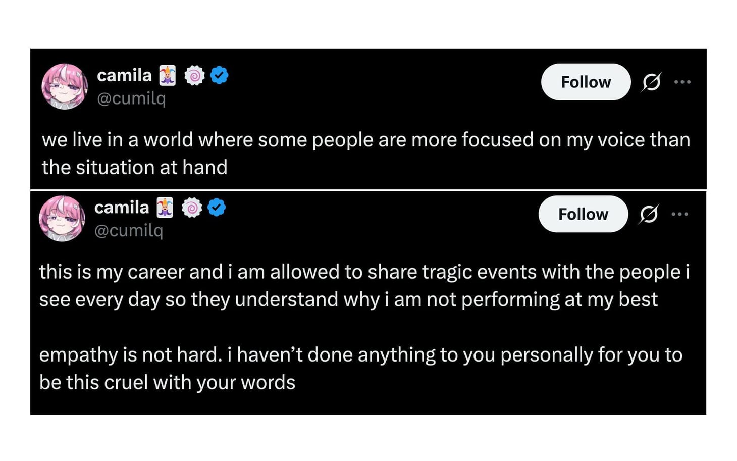 Who Is Camila Vtuber Breaks Down In Tears And Opens Up About Losing