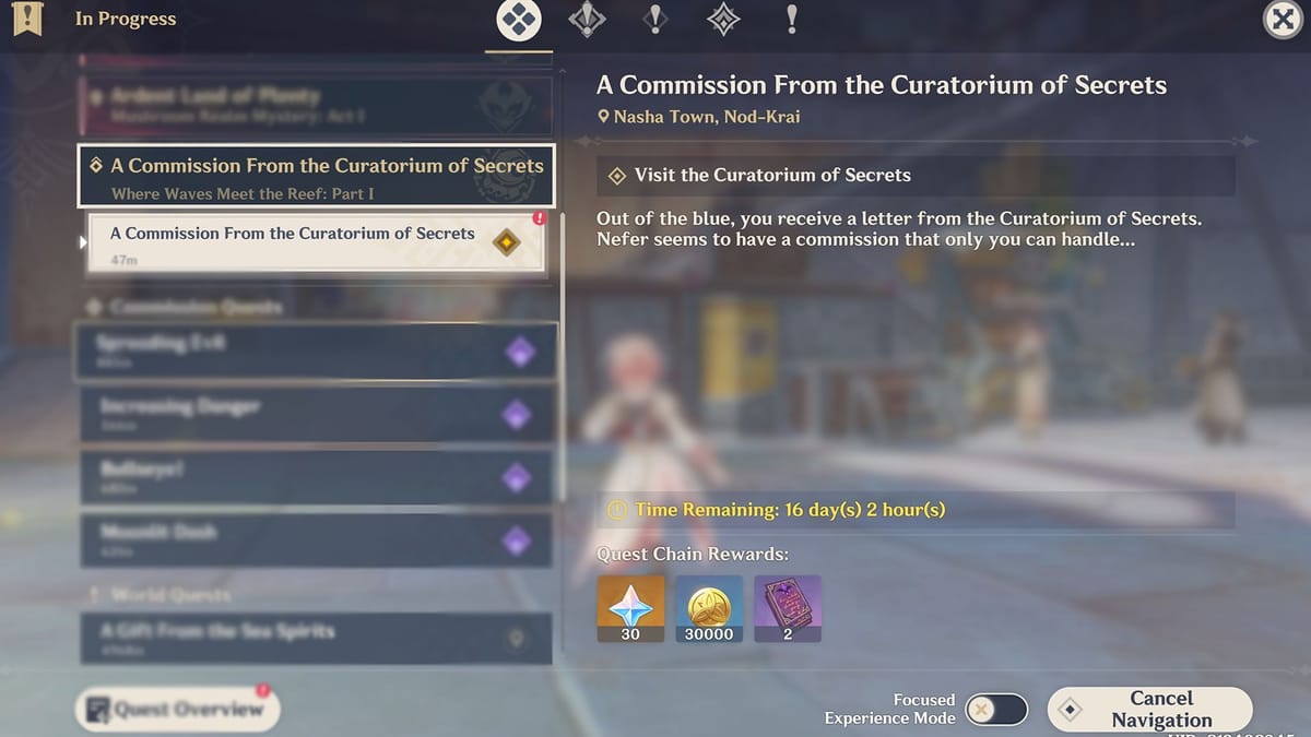 Genshin Impact Where Waves Meet the Reef event guide