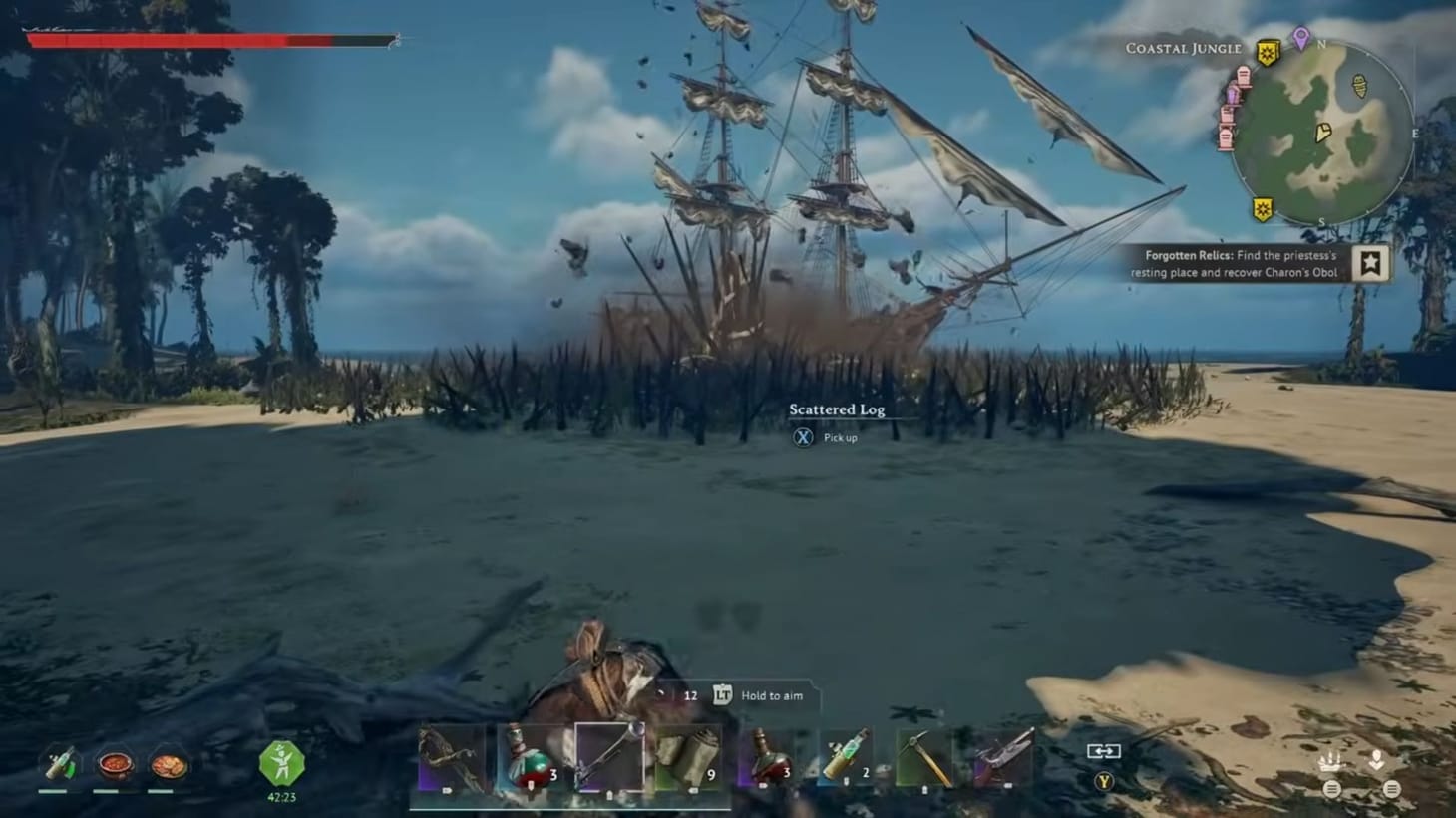 Where to find Swamp Creature's Tooth in Windrose