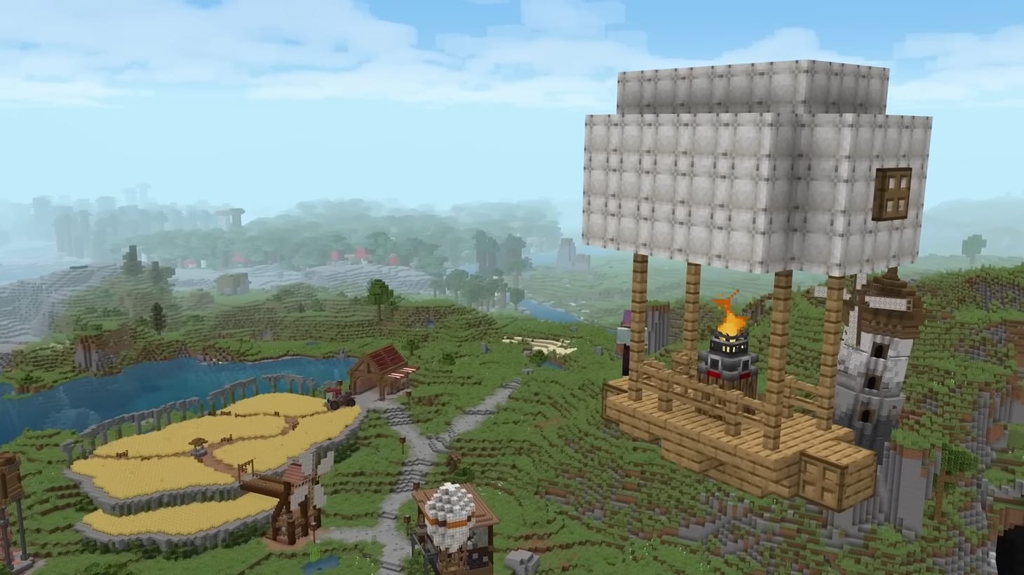 5 fun things you can do with Minecraft Create Aeronautics mod