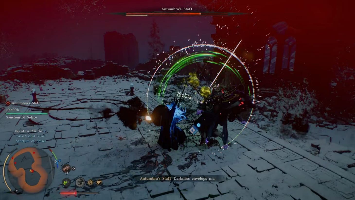 How to beat Antumbra's Staff in Crimson Desert (Sanctum of Solace)