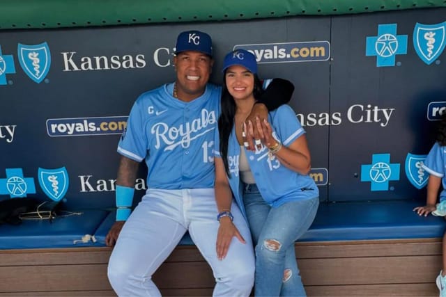 Salvador Perez's wife Maria flaunts modern street style in cropped ...