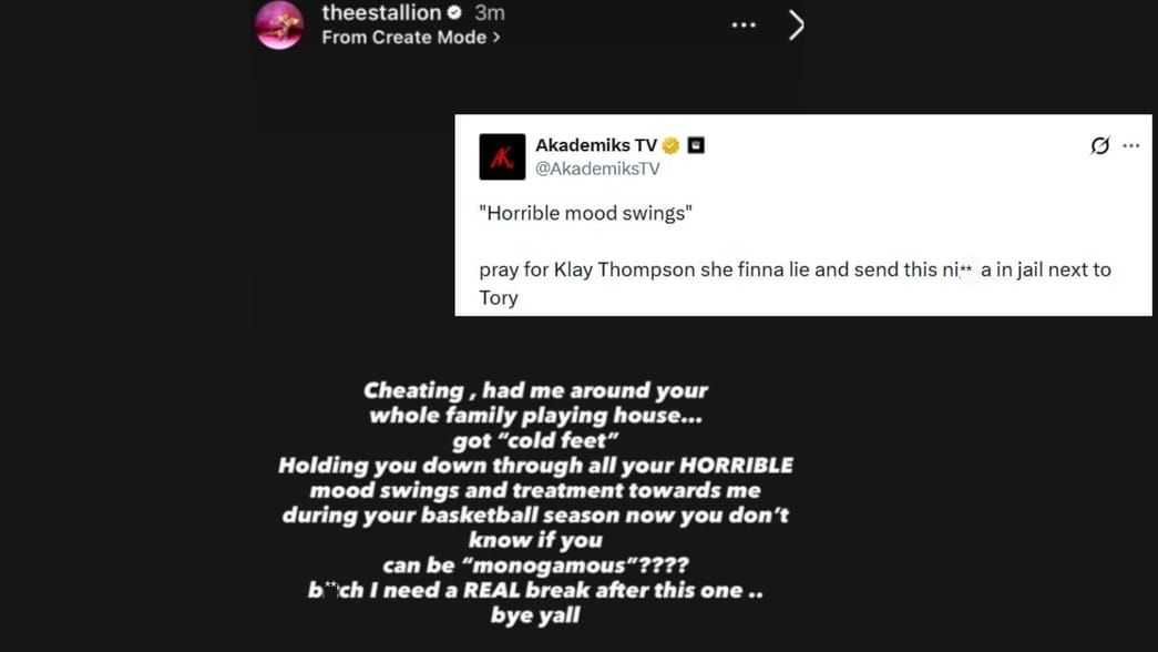 “I Stand with Klay Thompson”- DJ Akademiks slams Megan Thee Stallion ...